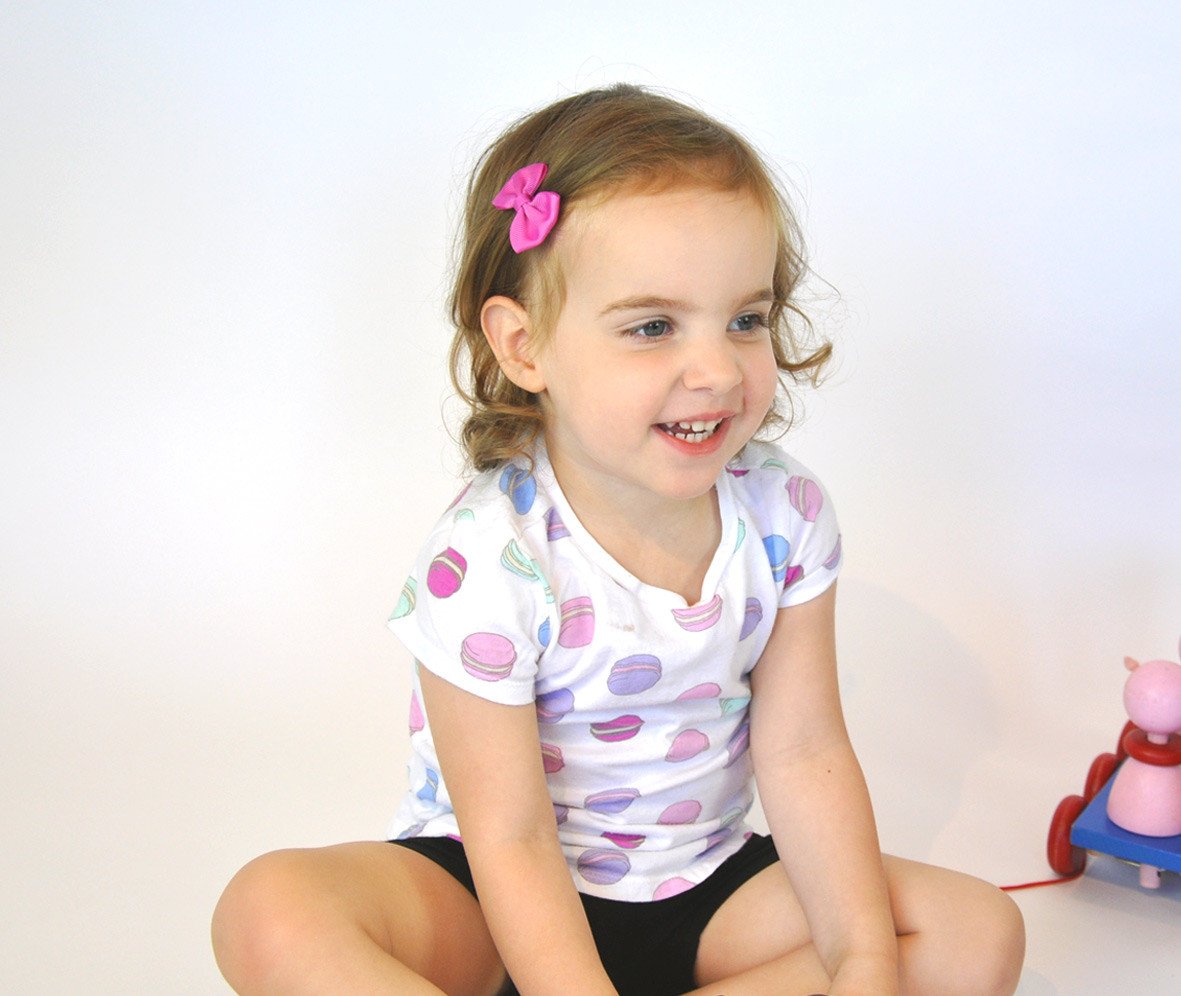 Small Snap Classic Baby Bow